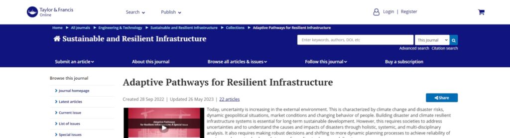 Adaptive Pathways for Resilient Infrastructure - Coalition for Disaster ...